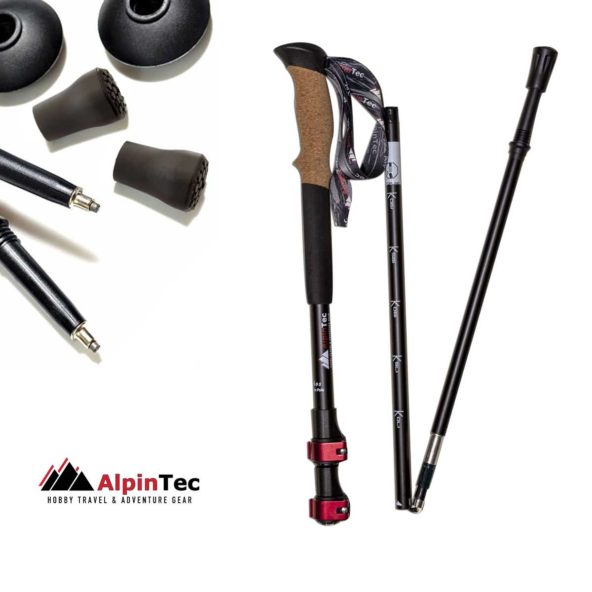Μπατόν | ATHOS Z-pole | T3A7-BL | AlpinTec | 7075+6061 alum - AlpinPro